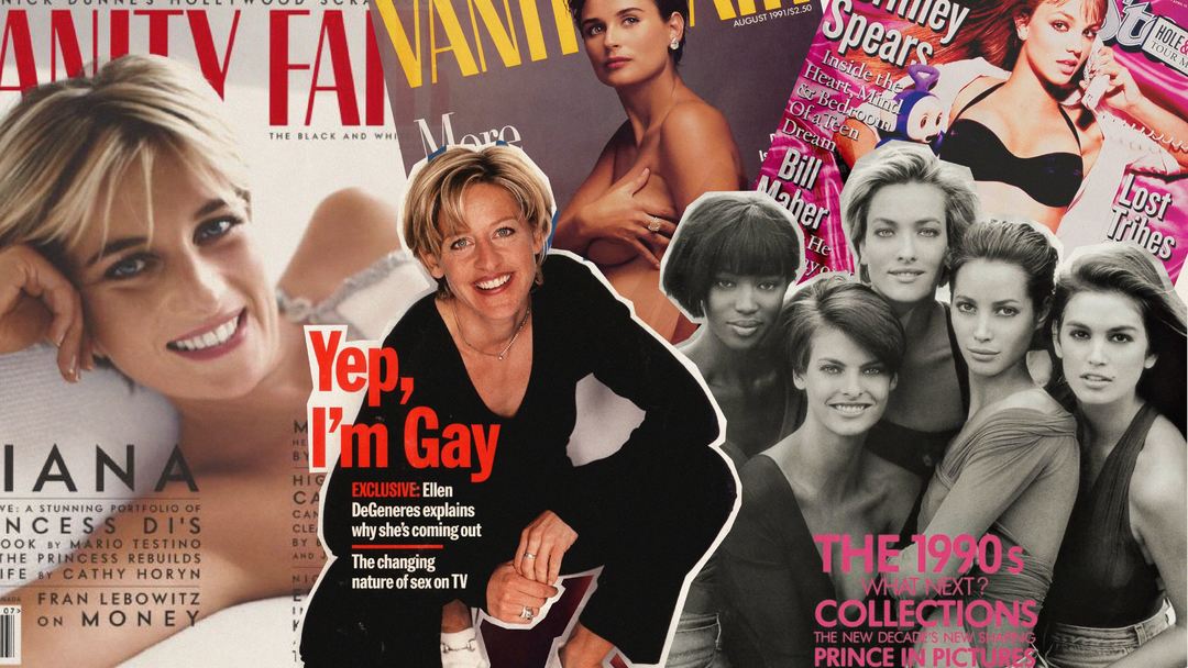 5 most memorable magazine covers of the 90's – CINCO