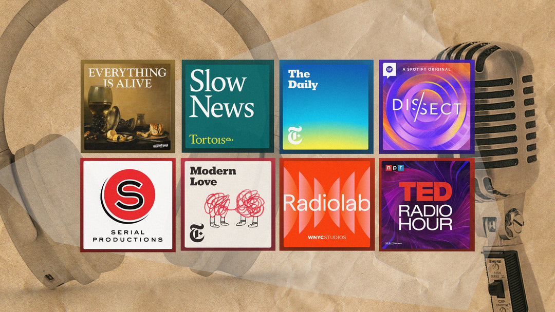 the top 8 podcasts to listen to right now – CINCO